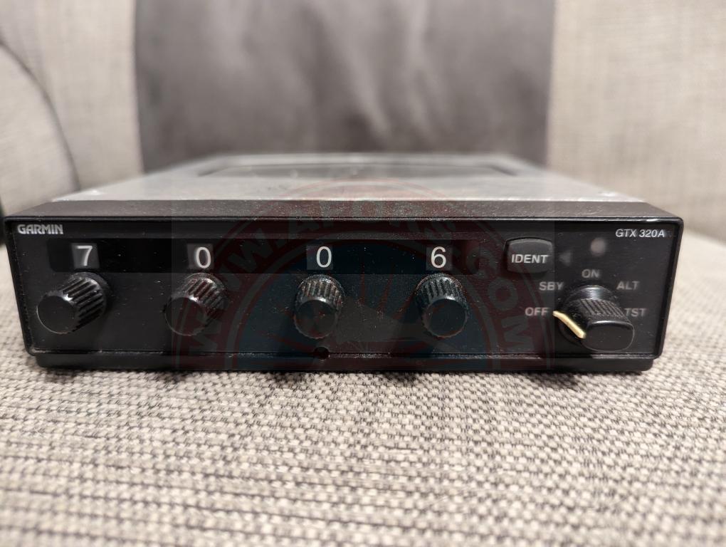 Garmin GTX320A Transponder with encoder