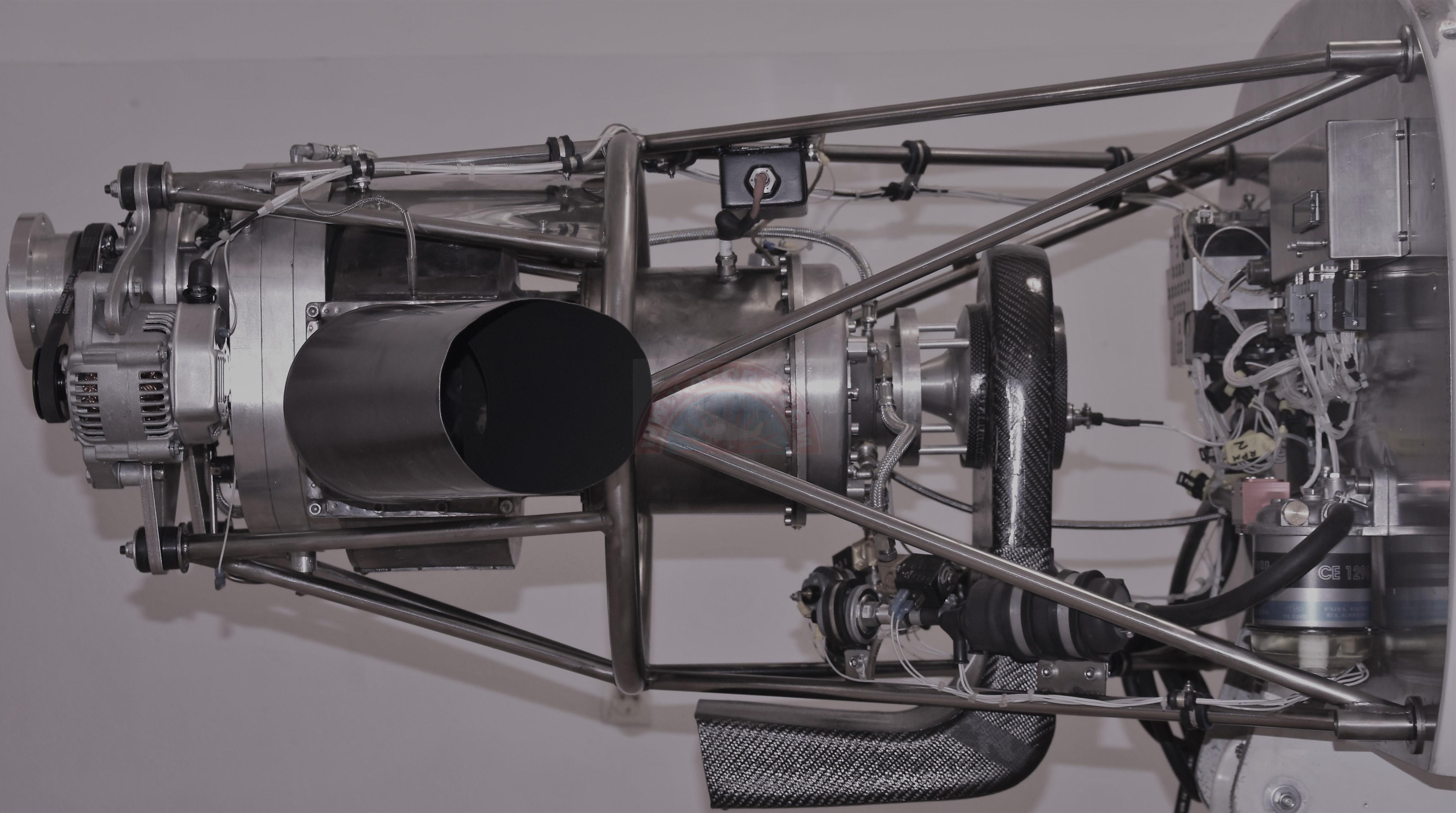 Jet A1 / Diesel turboprop engine for light aircraft