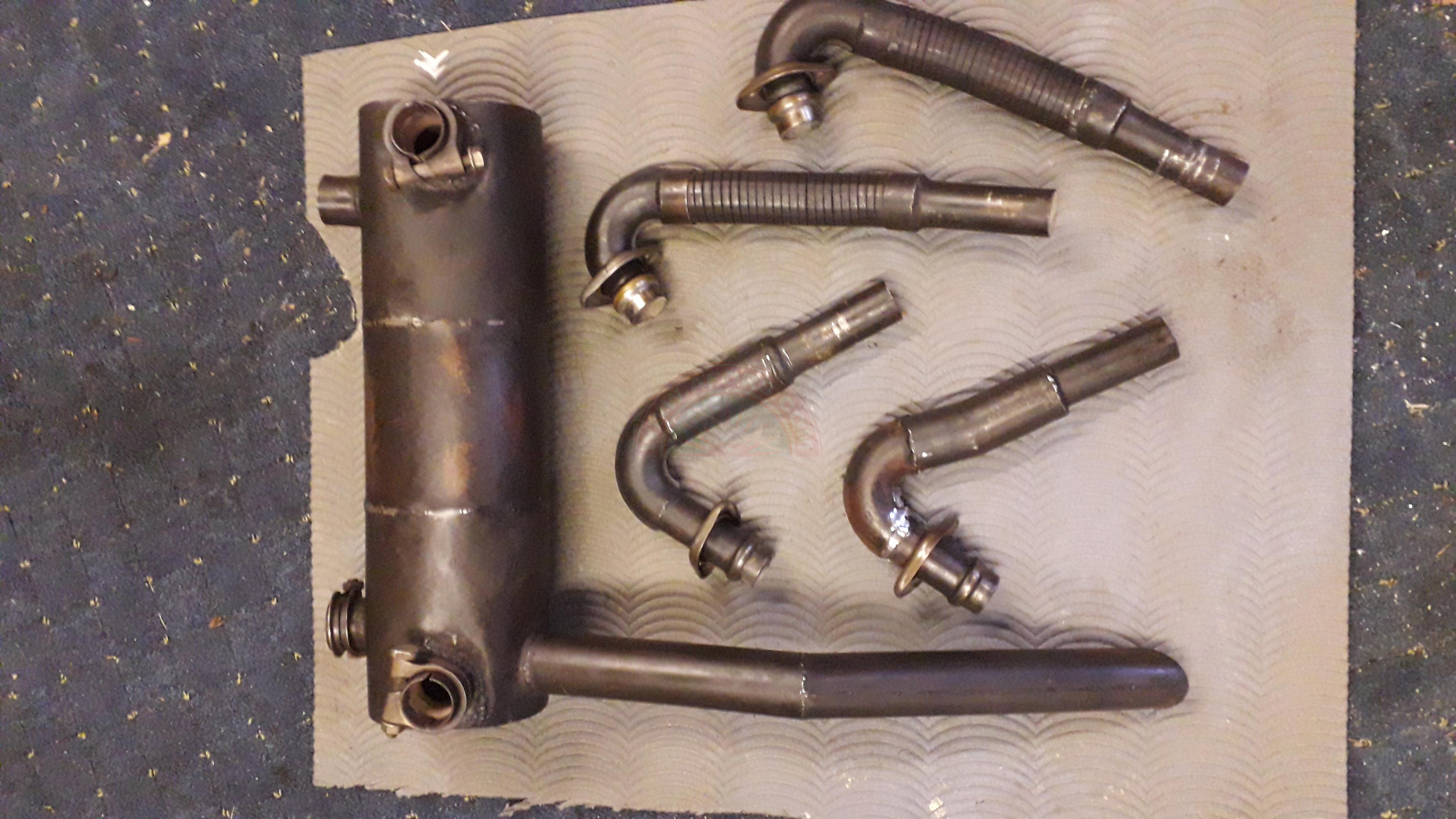 Exhaust system for Rotax 912 uls SOLD via AFORS - THANKS.