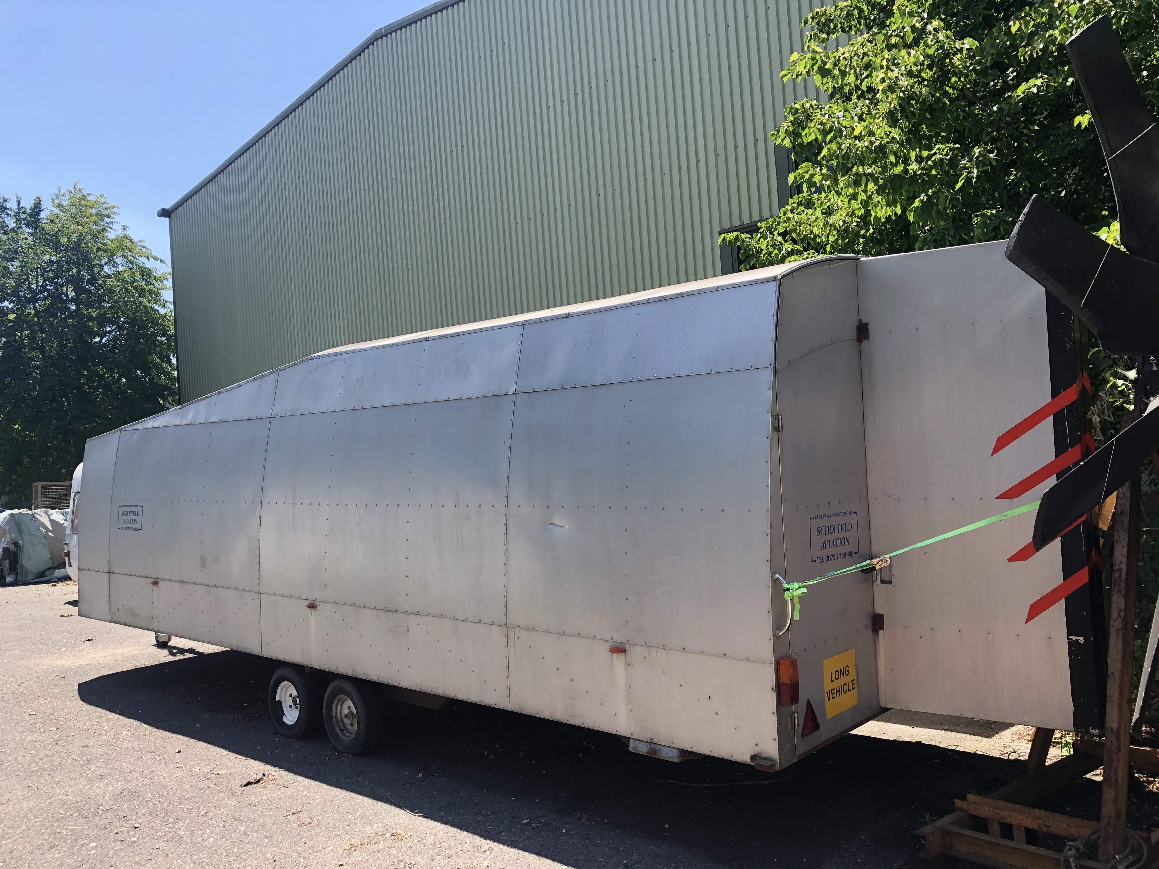 !!!SOLD!!! LARGE ENCLOSED AIRCRAFT TRAILER/HANGAR | afors advert No49125