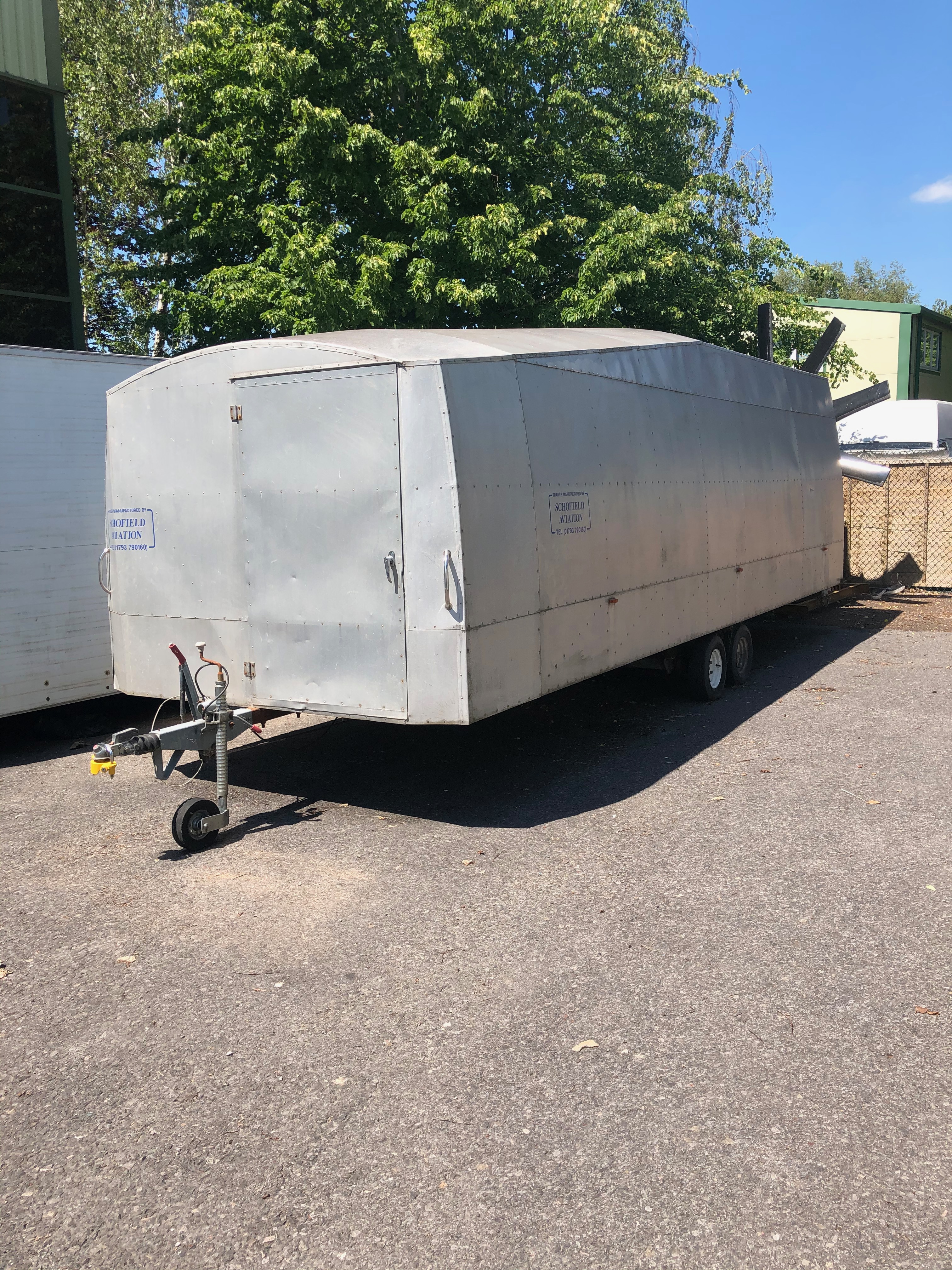 !!!SOLD!!! LARGE ENCLOSED AIRCRAFT TRAILER/HANGAR | afors advert No49125
