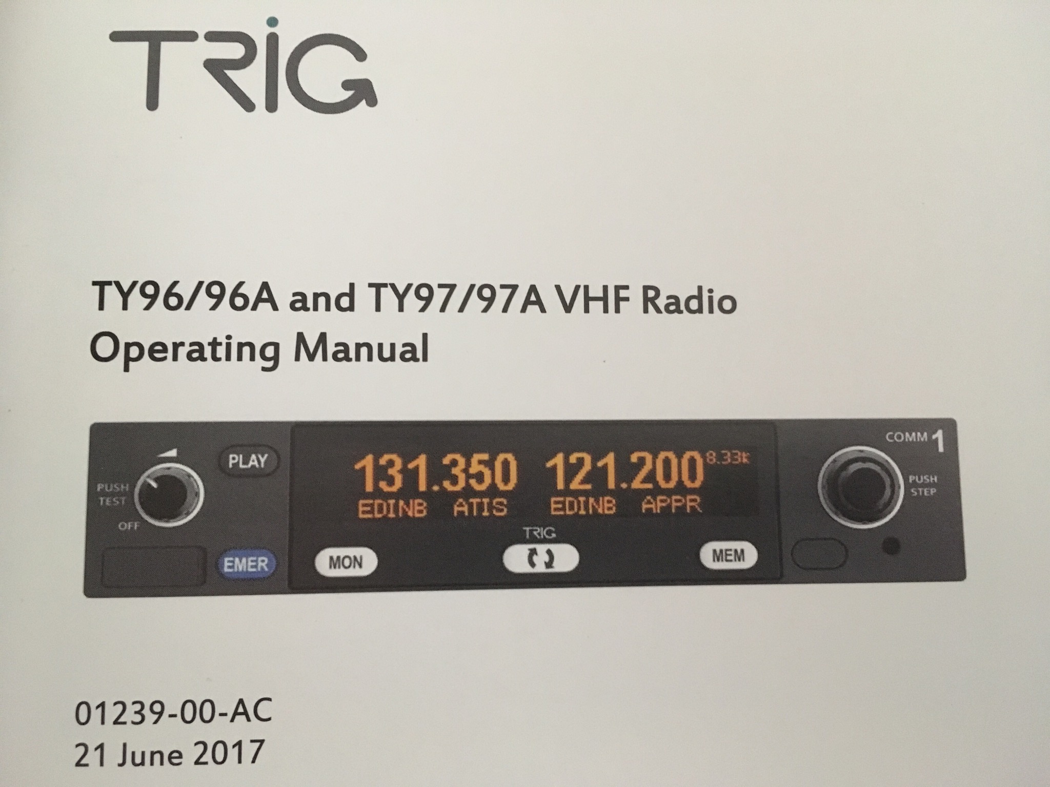 Trig Ty96 8.33 brand new | afors advert No46277