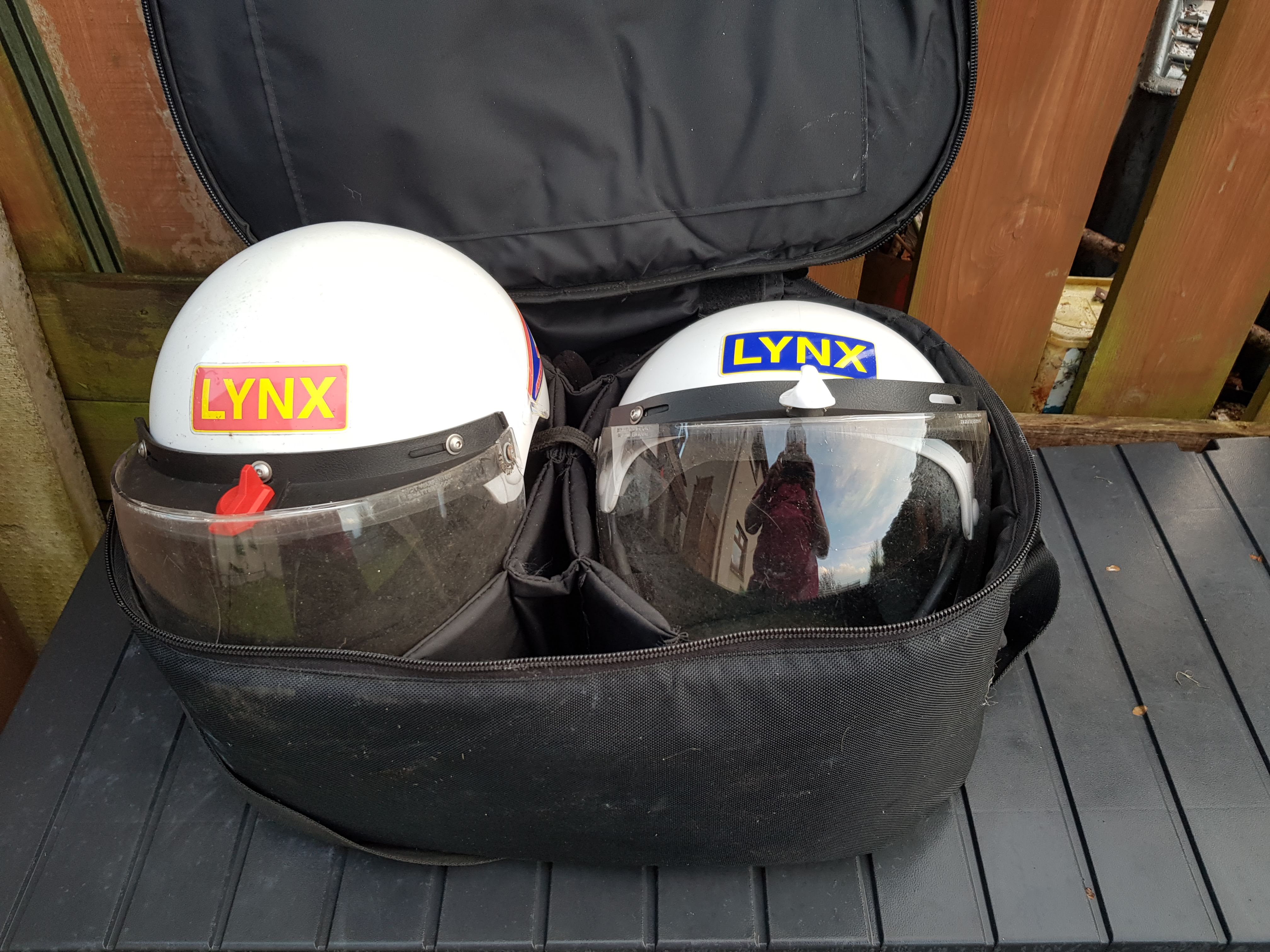 Lynx dual Headsets, Intercom Radio Interface & Helmets | afors advert ...