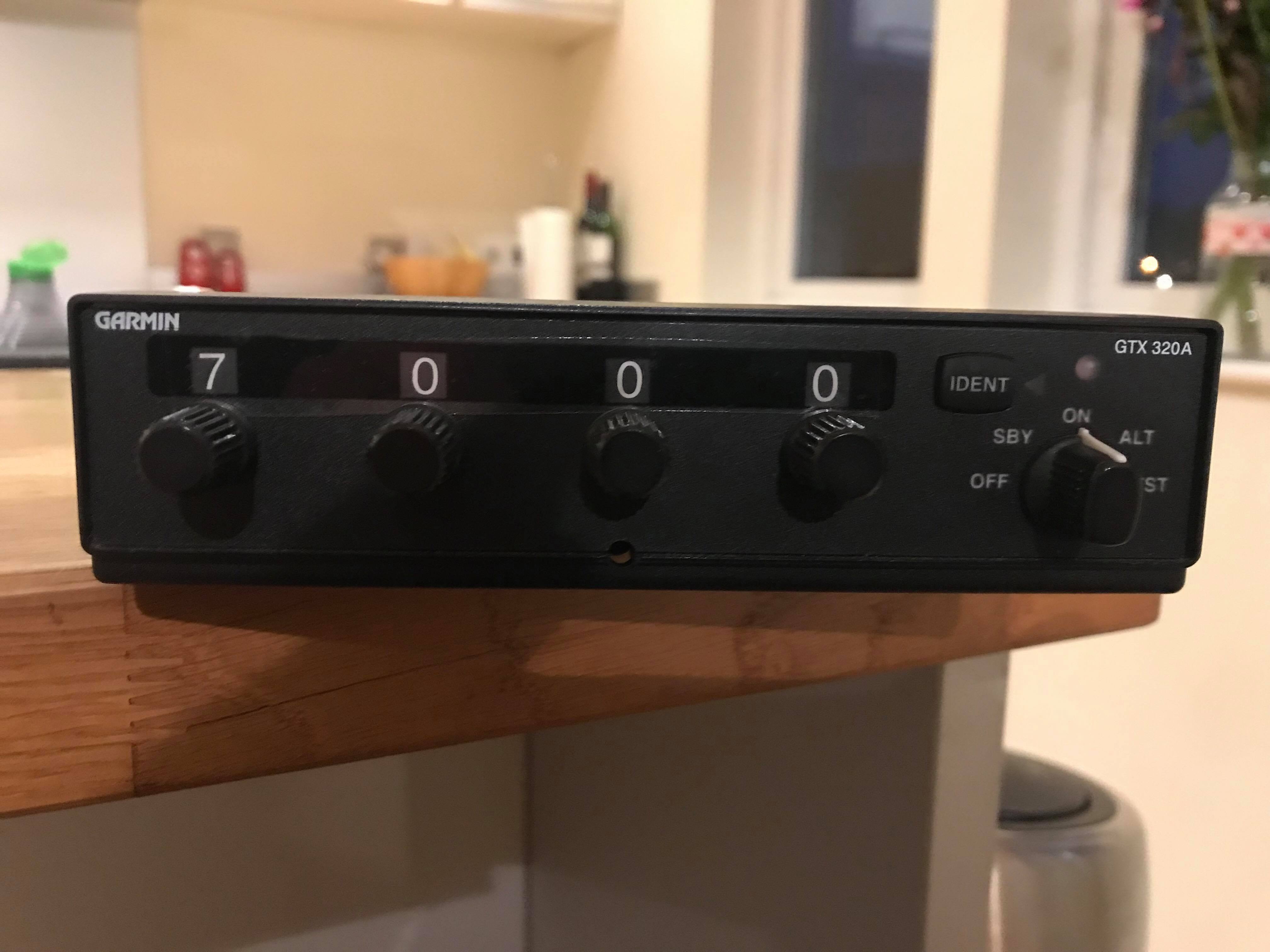 GTX320A Transponder and Altitude Encoder - SOLD | afors advert No45942