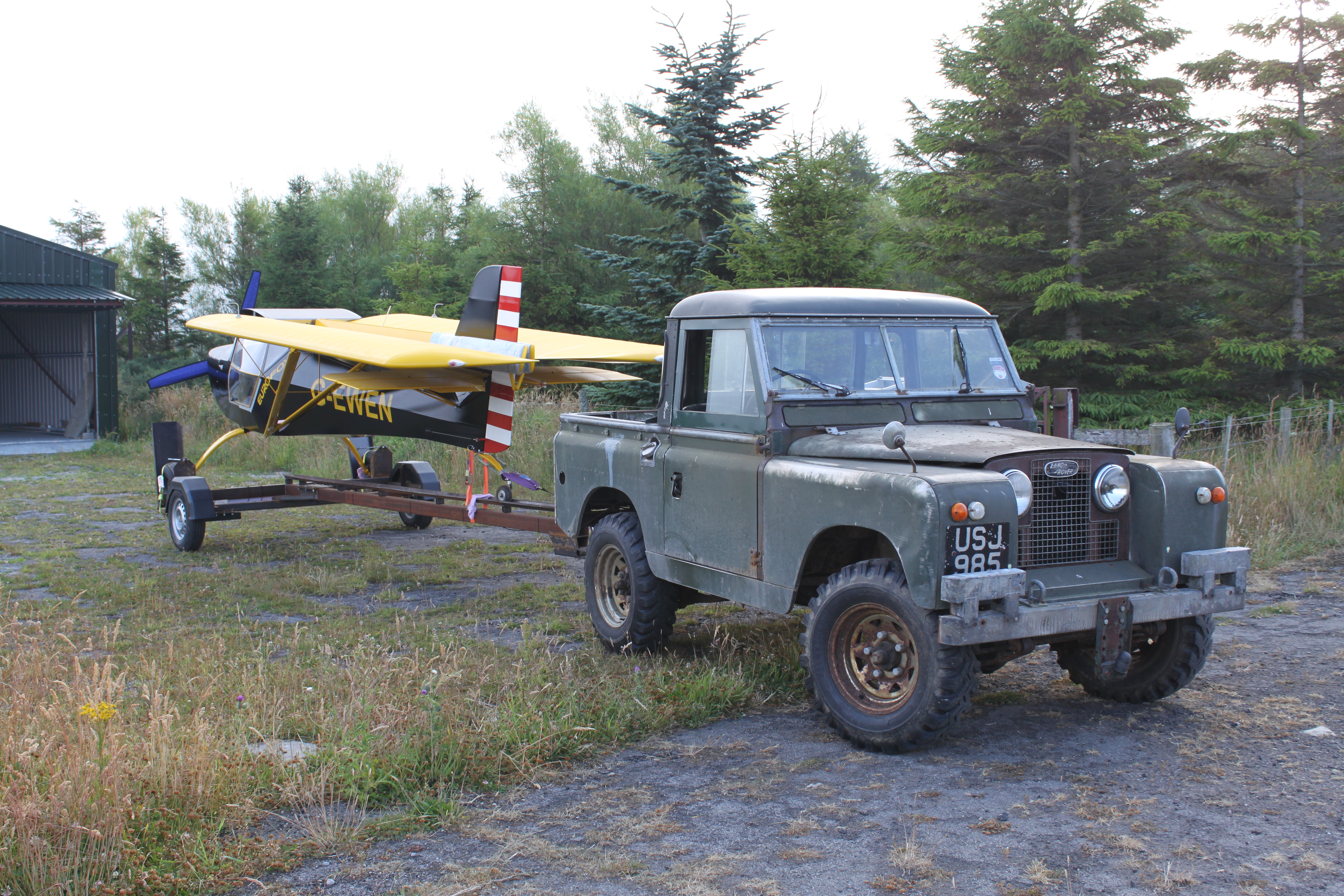 Eurofox Taildragger Open Trailer | afors advert No48057