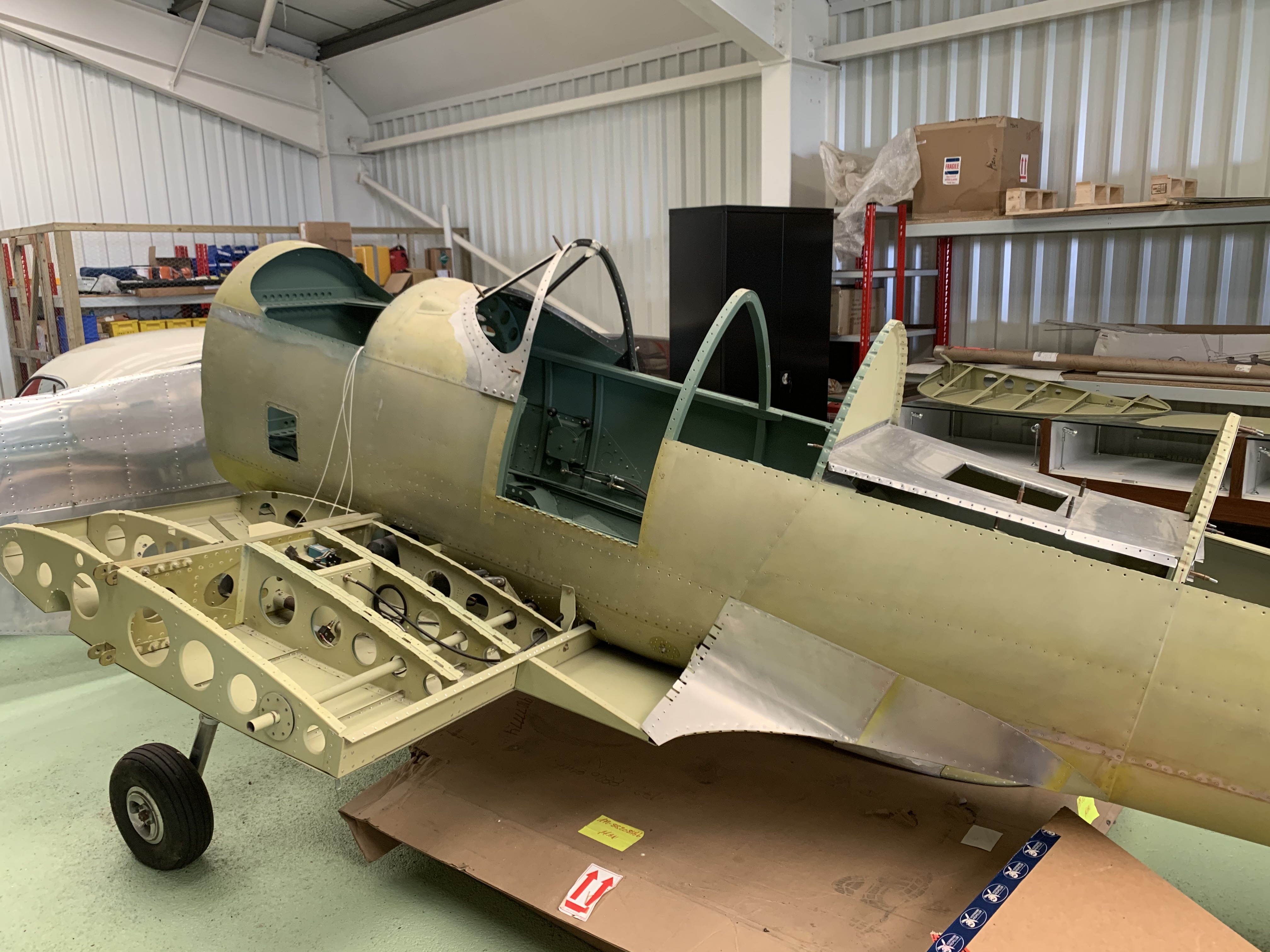 Spitfire Mk26 80% Scale Replica Airframe Project for Sale | afors ...