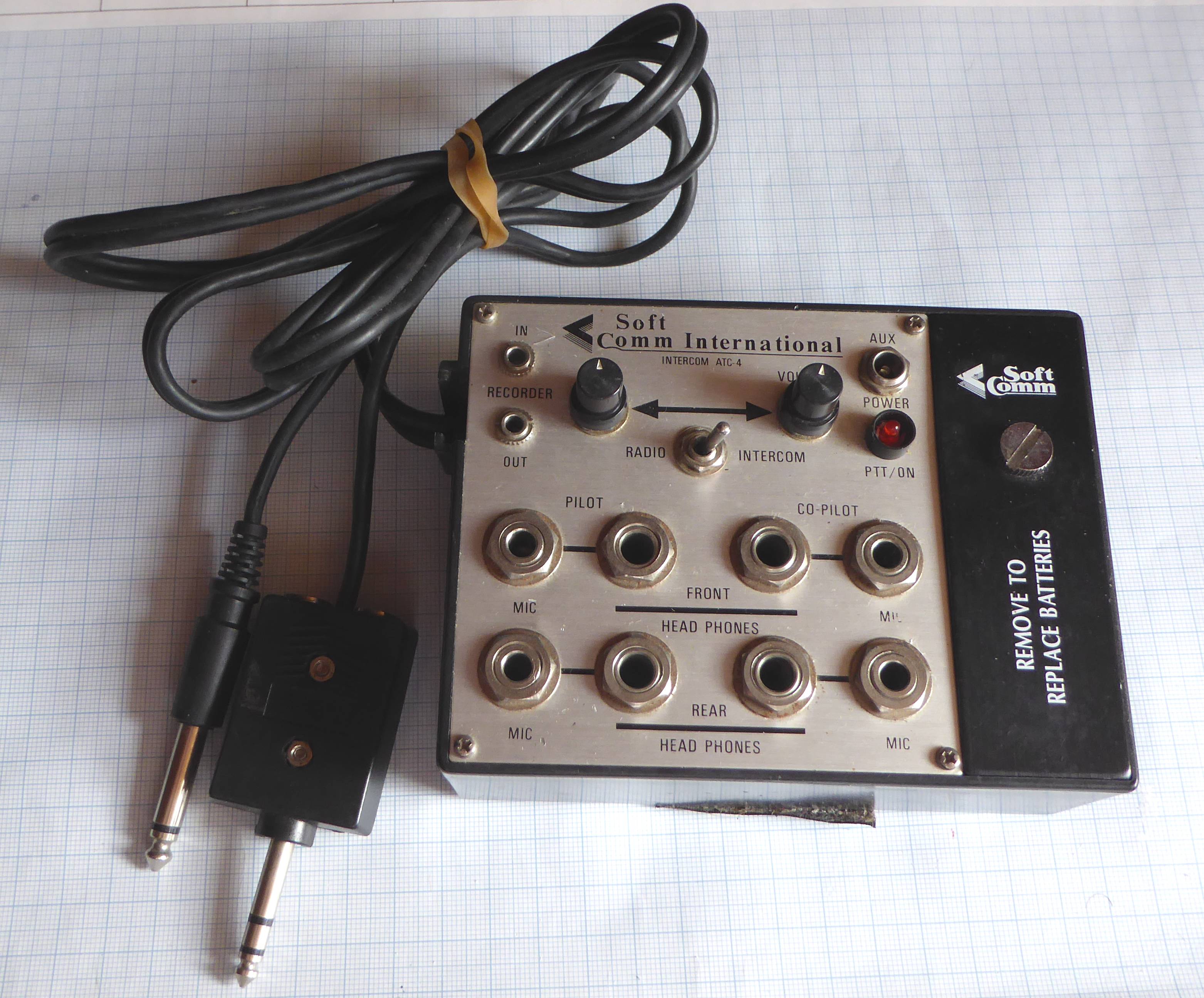 SoftComm ATC-4 four-place intercom | afors advert No51497