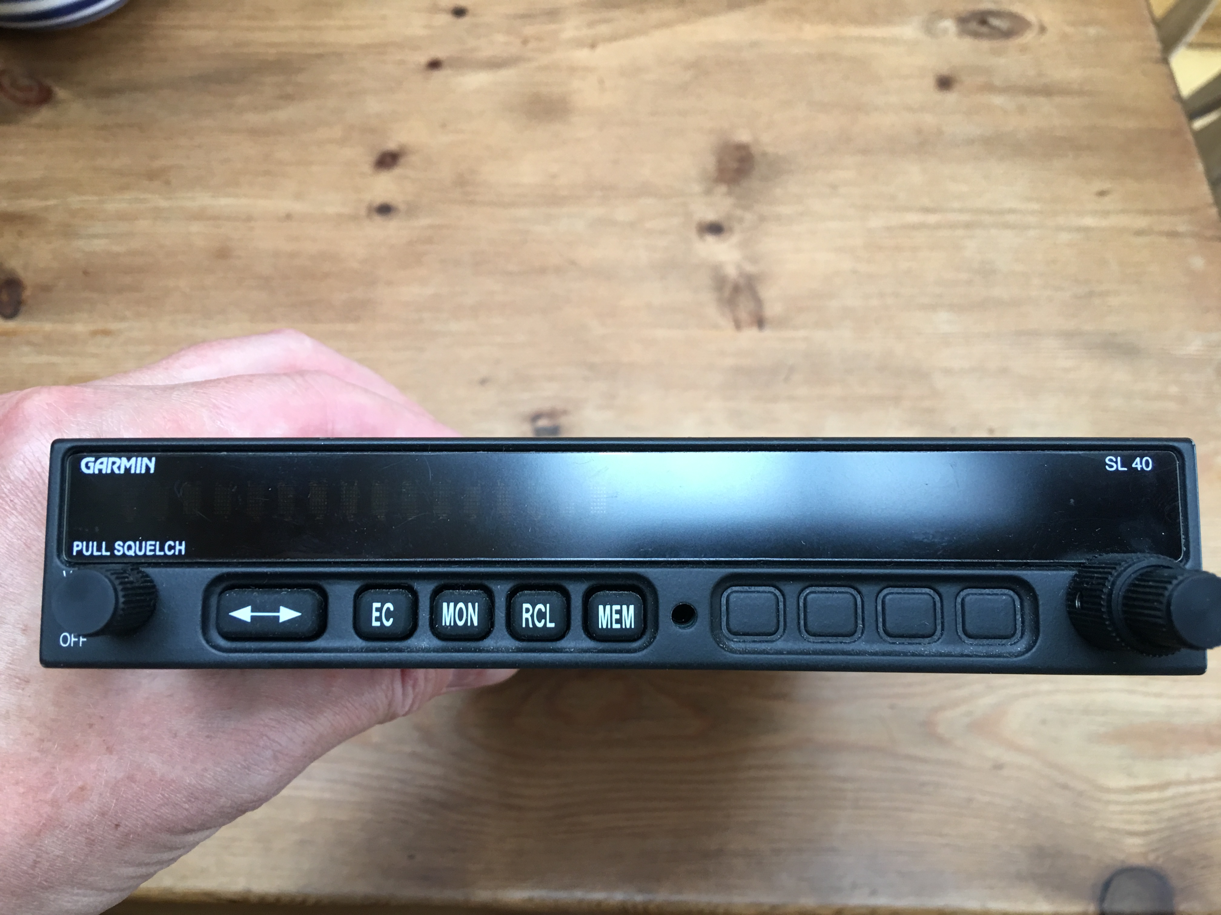 SOLD | Garmin sl40 25 kHz vhf transceiver | afors advert No41056