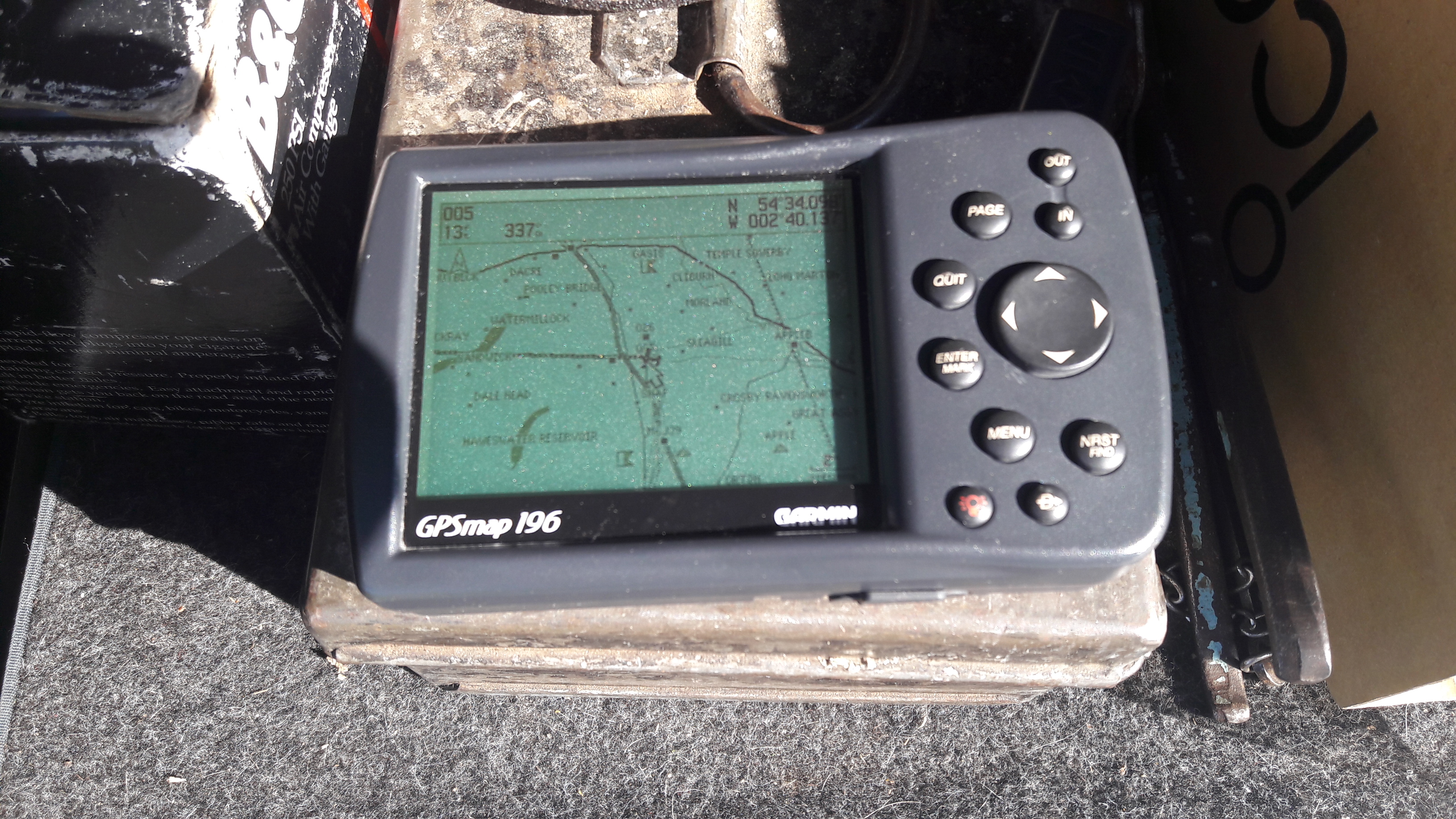 Aircraft instruments, Garmin 196 - Retirement sale | afors advert No49132