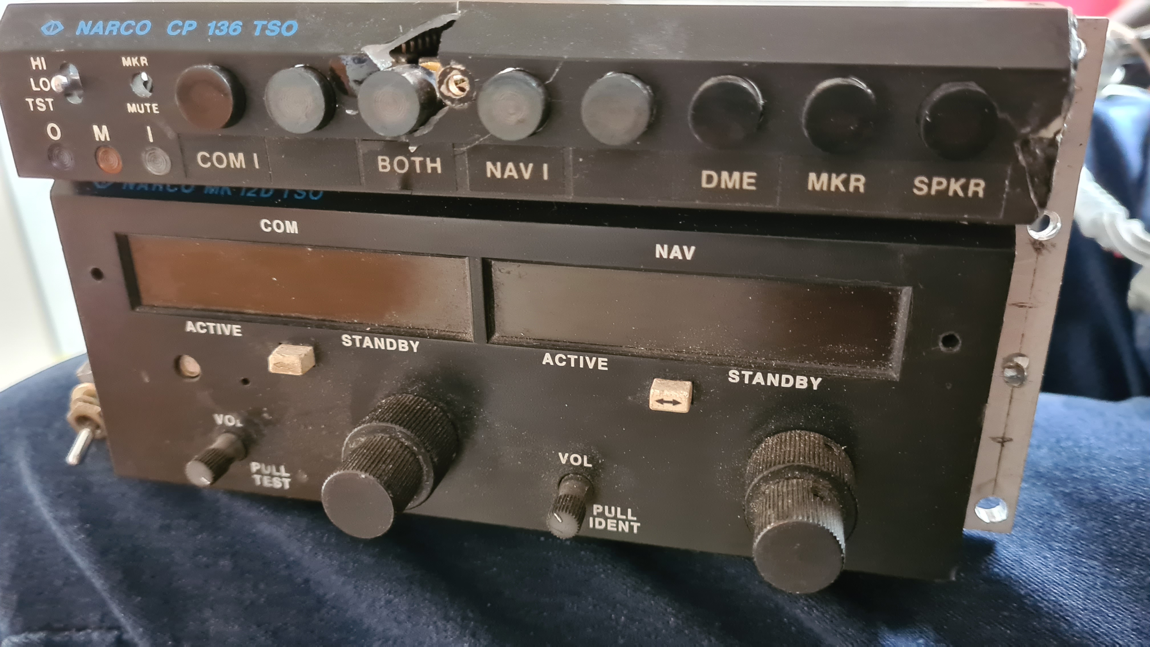 MK-12D NAV/COMM with Glideslope, and Narco comms cp 136 | afors advert ...