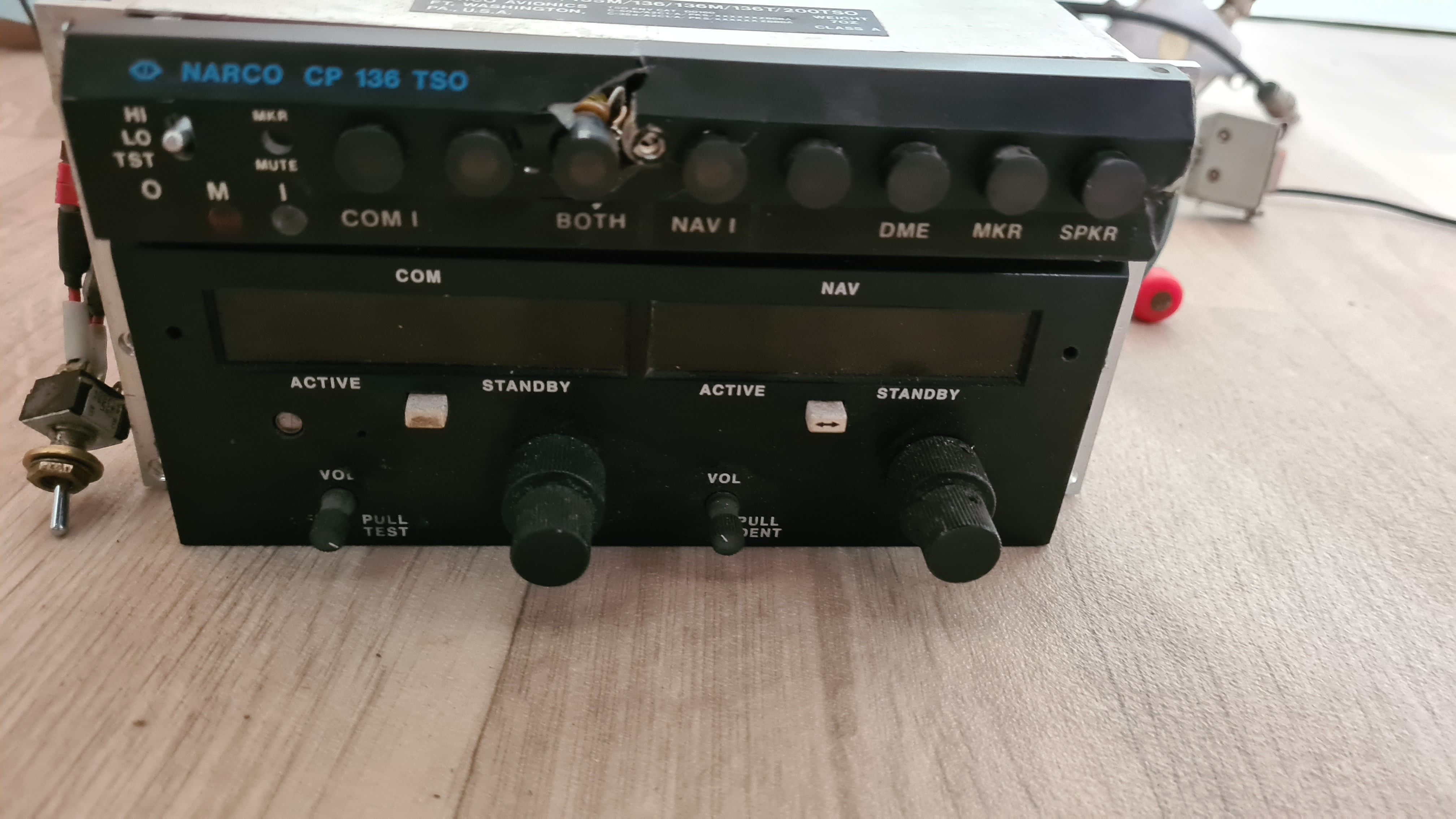 MK-12D NAV/COMM with Glideslope, and Narco comms cp 136 | afors advert ...