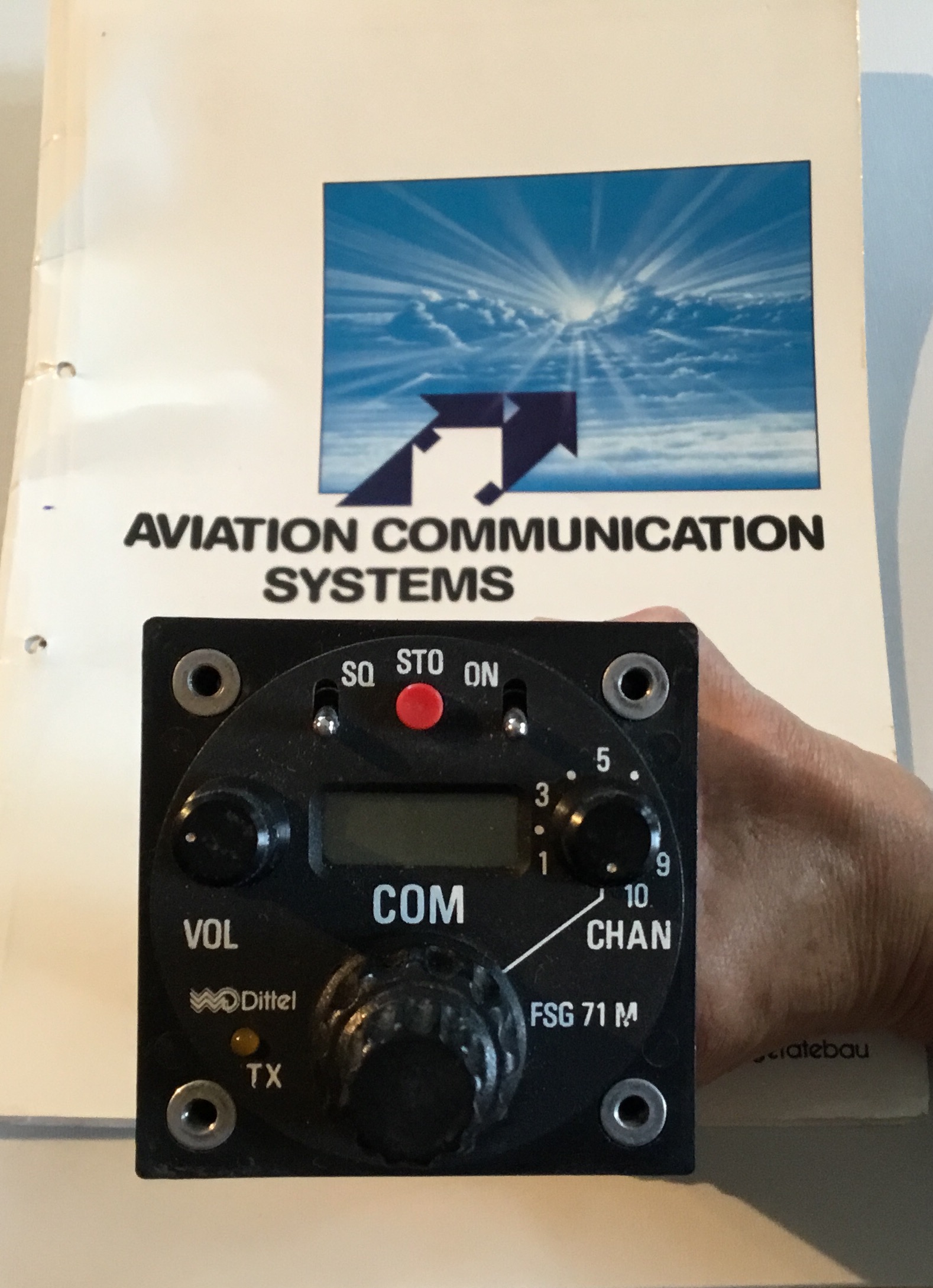 WALTER DITTEL FSG 71 M VHF COMM TRANSCEIVER | afors advert No40414