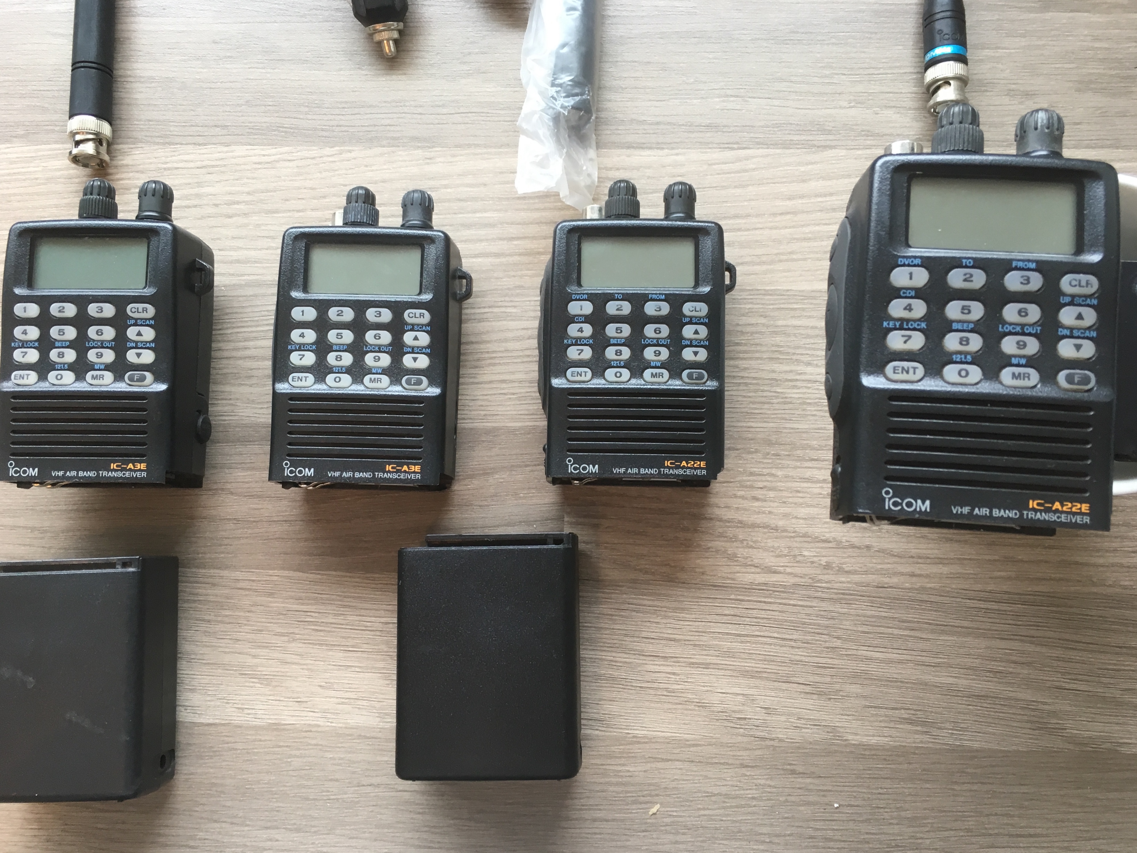 5 x Icom A22e radios + lots of bits | afors advert No43184